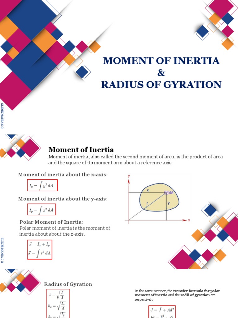 Moment of Inertia | PDF | Classical Mechanics | Quantity