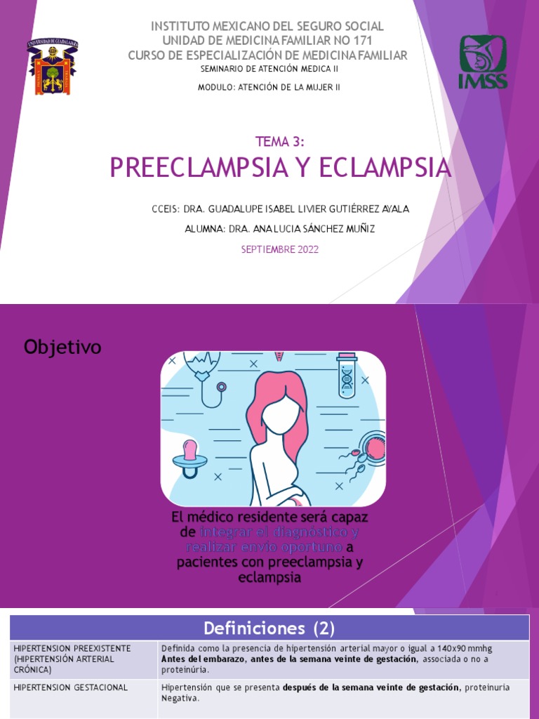 Preeclampsia y Eclampsia: Guía Clínica | PDF | Hipertensión | El embarazo