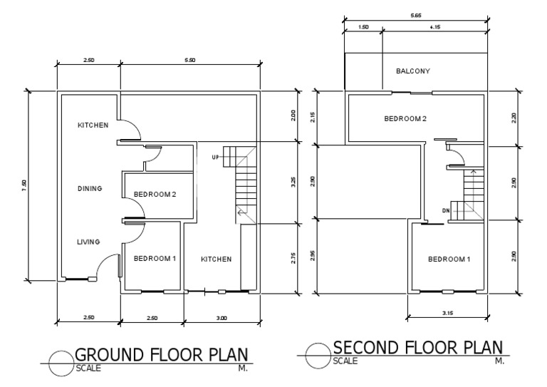 Ground and Second Floor Plans | PDF