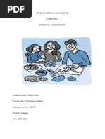 Food and Nutrition SBA Time Plan Sheet | PDF