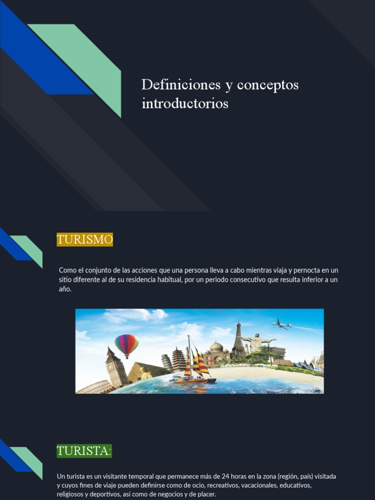 1.2 Introducción Al Turismo | PDF