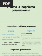 Tvorenie Slov Odvodzovanim Predponami Priponami | PDF