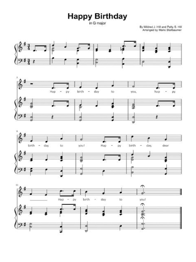 Happy Birthday | PDF