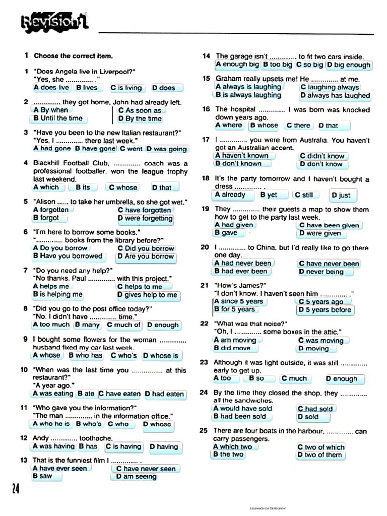 Revision Sheets | PDF