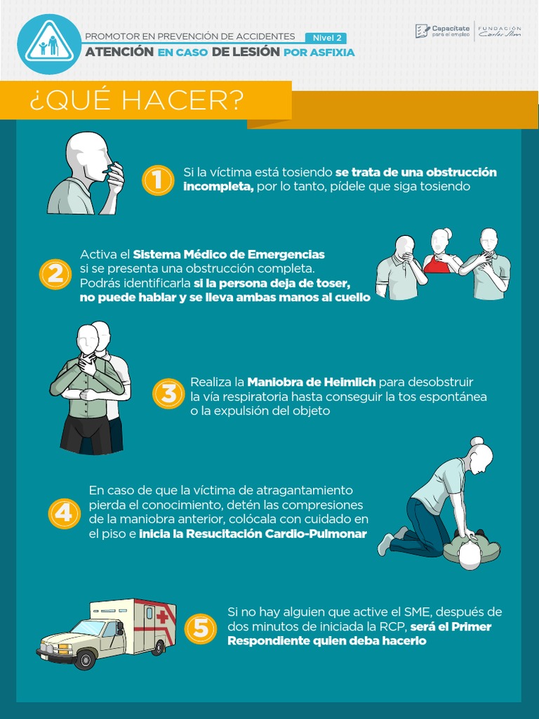 Atención en Caso de Lesión Por Asfixia | PDF