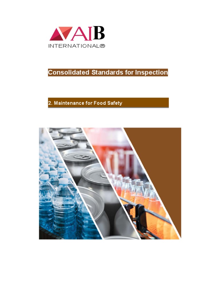 AIBI - (MP) Maintenance For Food Safety-200 of 1000 | PDF | Calibration ...