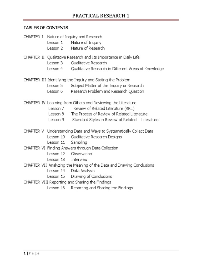 PR 1 Module Activities and Assignemnts | PDF | Qualitative Research | Quantitative Research