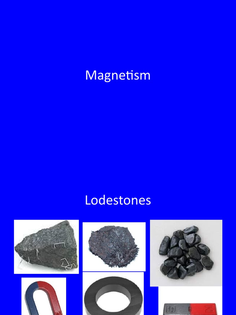 3rd Quarter Week 3 Proponents Terms and Materials in Magnetism | PDF ...