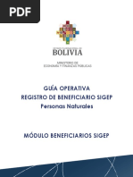 Guía para Actualizar Hoja de Vida en SIGEP II | PDF