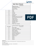 Inhemeter Codes and Functions Guide | PDF | Electric Power | Electricity
