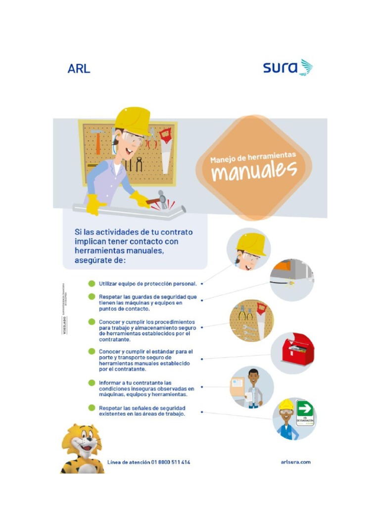 Manejo Herramientas Manuales | PDF