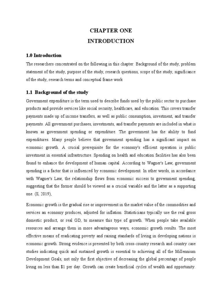 Government Spending and Economic Growth | PDF | Economic Growth ...