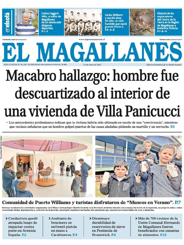El Magallanes 15.enero 2023 | PDF