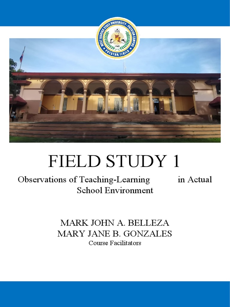 FIELD STUDY 1 Learning Episode 11 | Download Free PDF | Educational Technology | Behavior ...