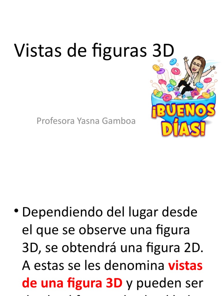 Vistas de Figuras 3D: Frontales y Laterales | PDF | Relaciones ...