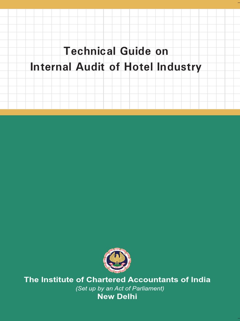 Technical Guide of Internal Audit in Hotel Industry29-3-16 | PDF ...