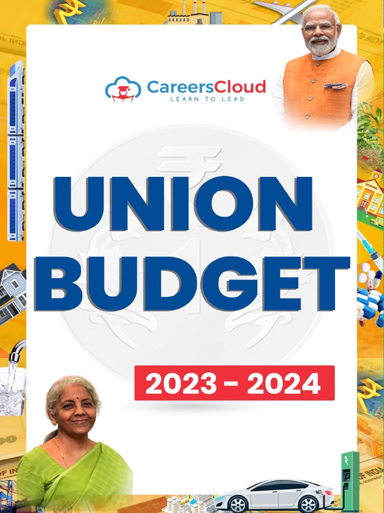 Union Budget 2023-2024 English PDF 1 | Download Free PDF | Government ...