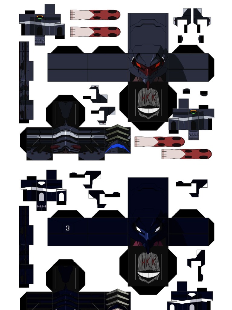 Bardiel Evangelion Paper Toy Paper Craft | PDF