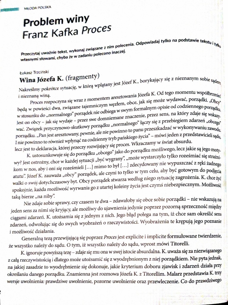 Karta Pracy Proces | PDF