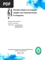 Compases Binarios y Ternarios 7B | PDF | Ritmo | Musicología