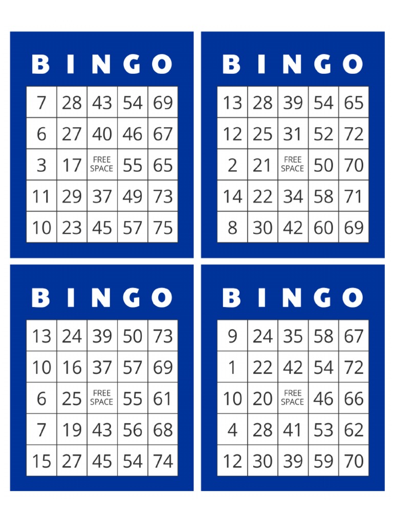 Bingo Señora | PDF