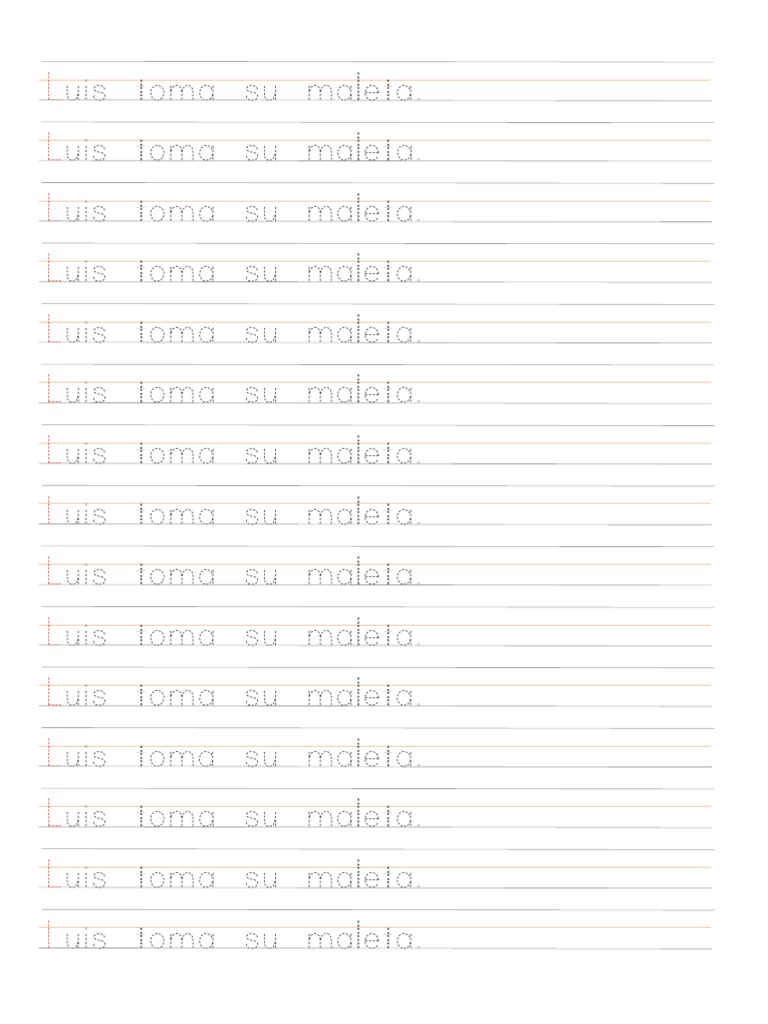 CUADERNILLO DE ESCRITURA Part 3 | PDF
