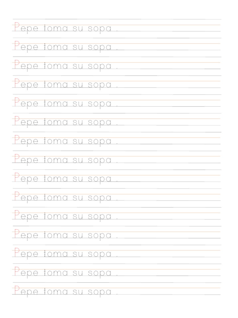 CUADERNILLO DE ESCRITURA Part 5 | PDF