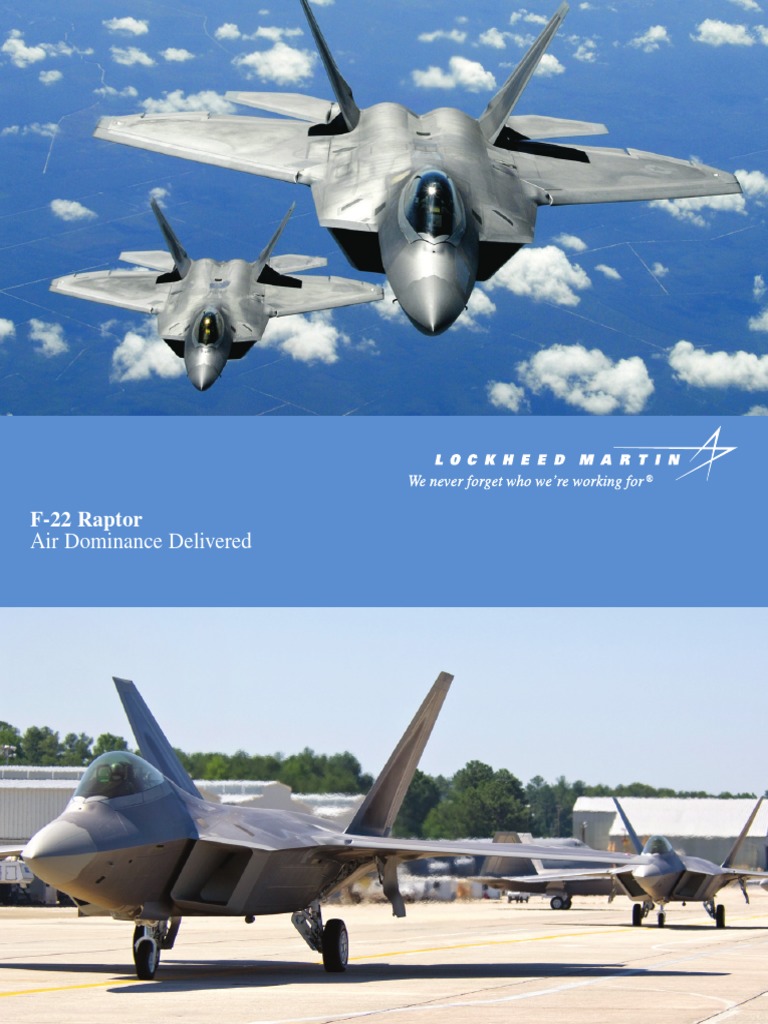 F-22 Brochure - Lockheed Martin | PDF | Fighter Aircraft | Aviation