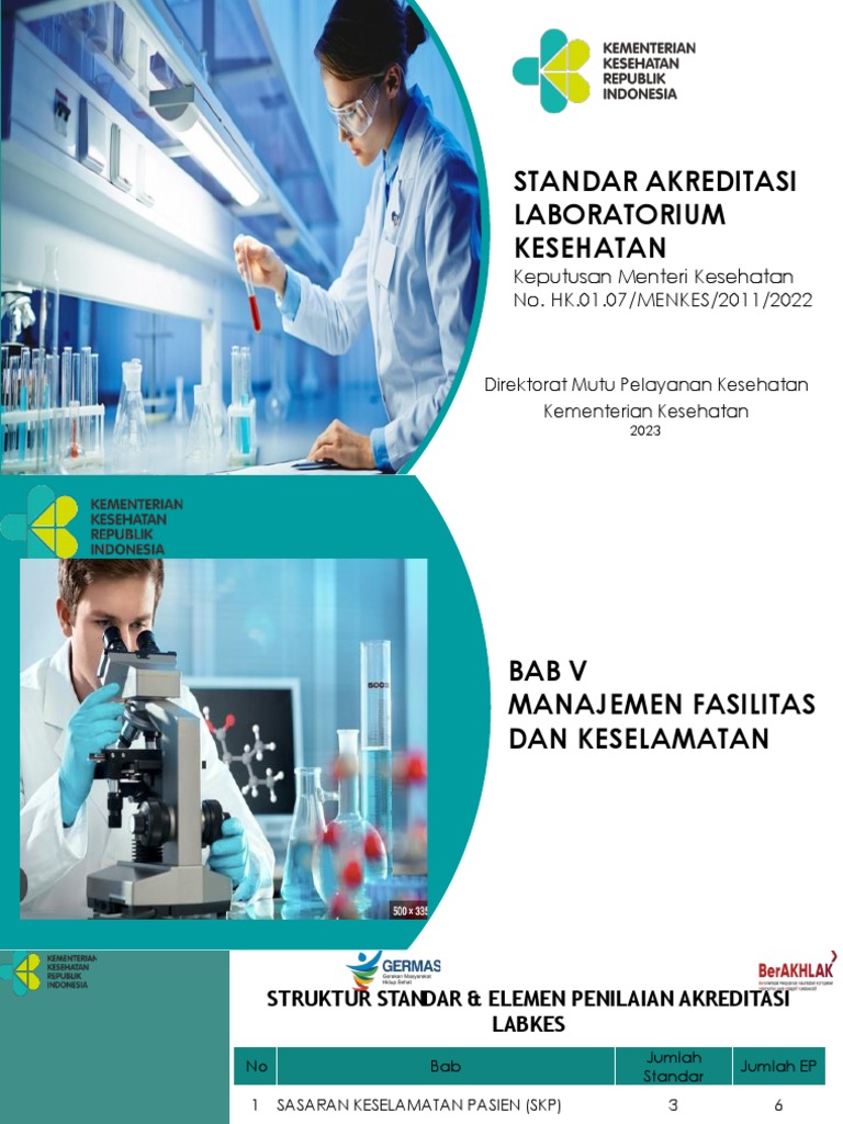 1 Materi MFK Standar Akreditasi Labkes 2023 | PDF