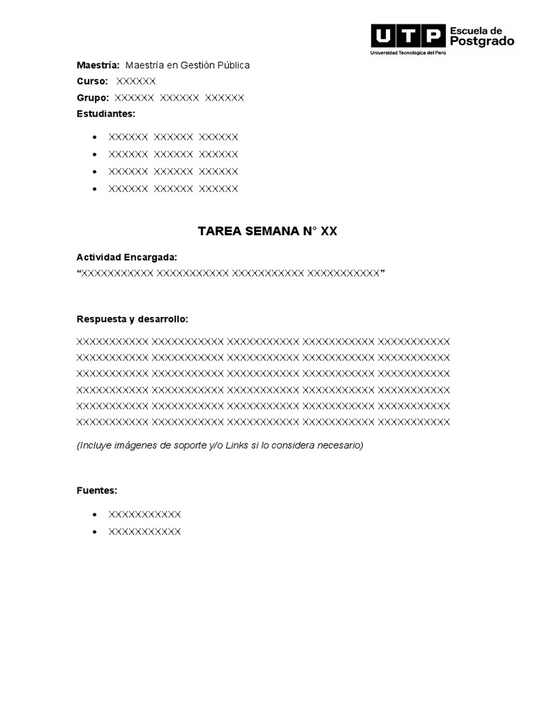 Formato Tarea | PDF