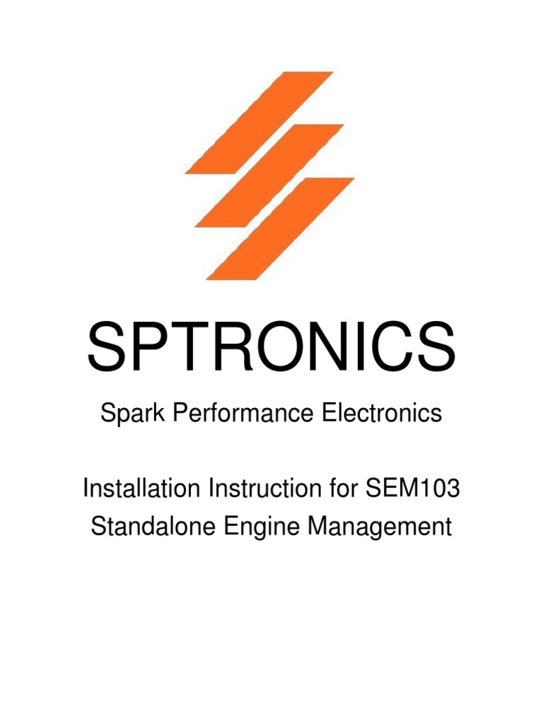 Manual Sem 103 | PDF | Ignition System | Fuel Injection