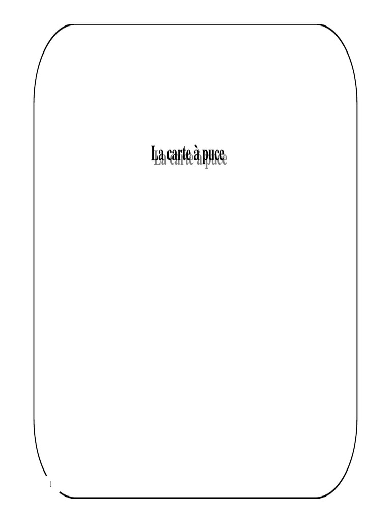 Fonctionnement de la carte à puce | PDF | Carte à puce | Informatique