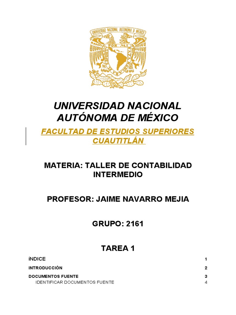 Guía de Contabilidad y Documentos Fuente | PDF | Contabilidad | Economias