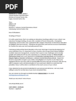 Application Letter LSB | PDF