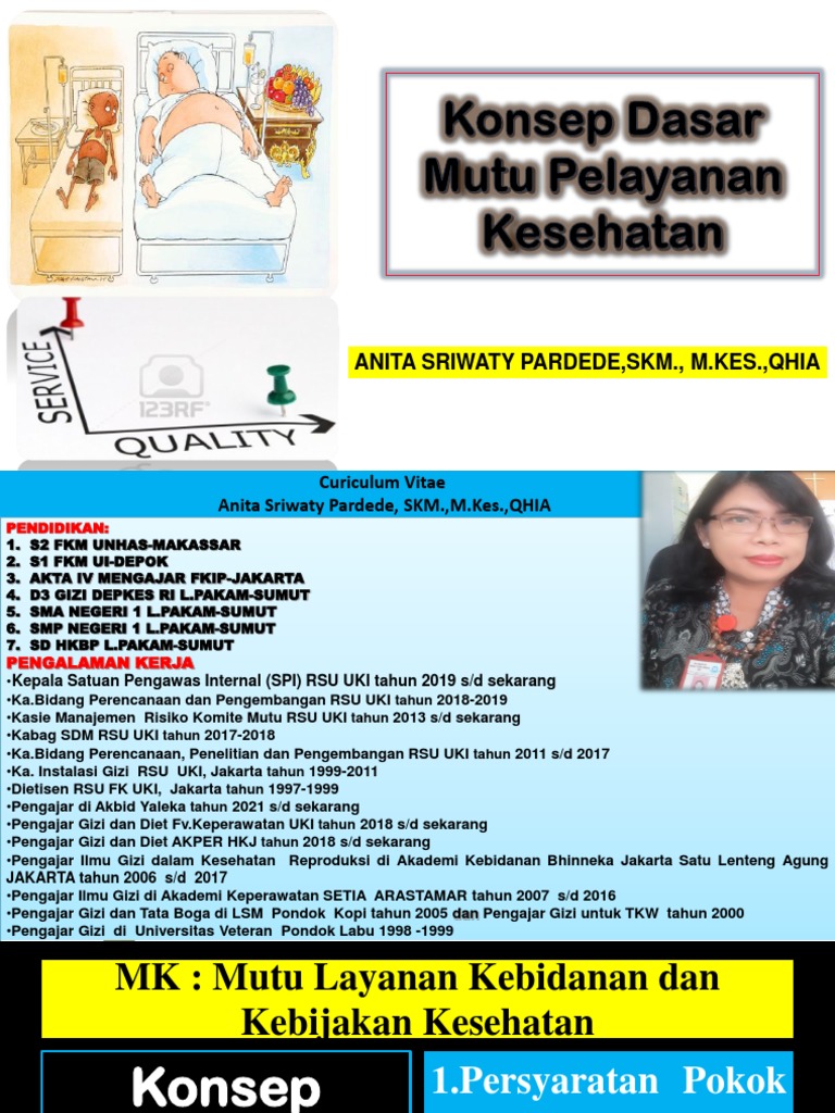 Mutu Pelayanan Kesehatan oleh Erna Pardede | PDF | Bisnis