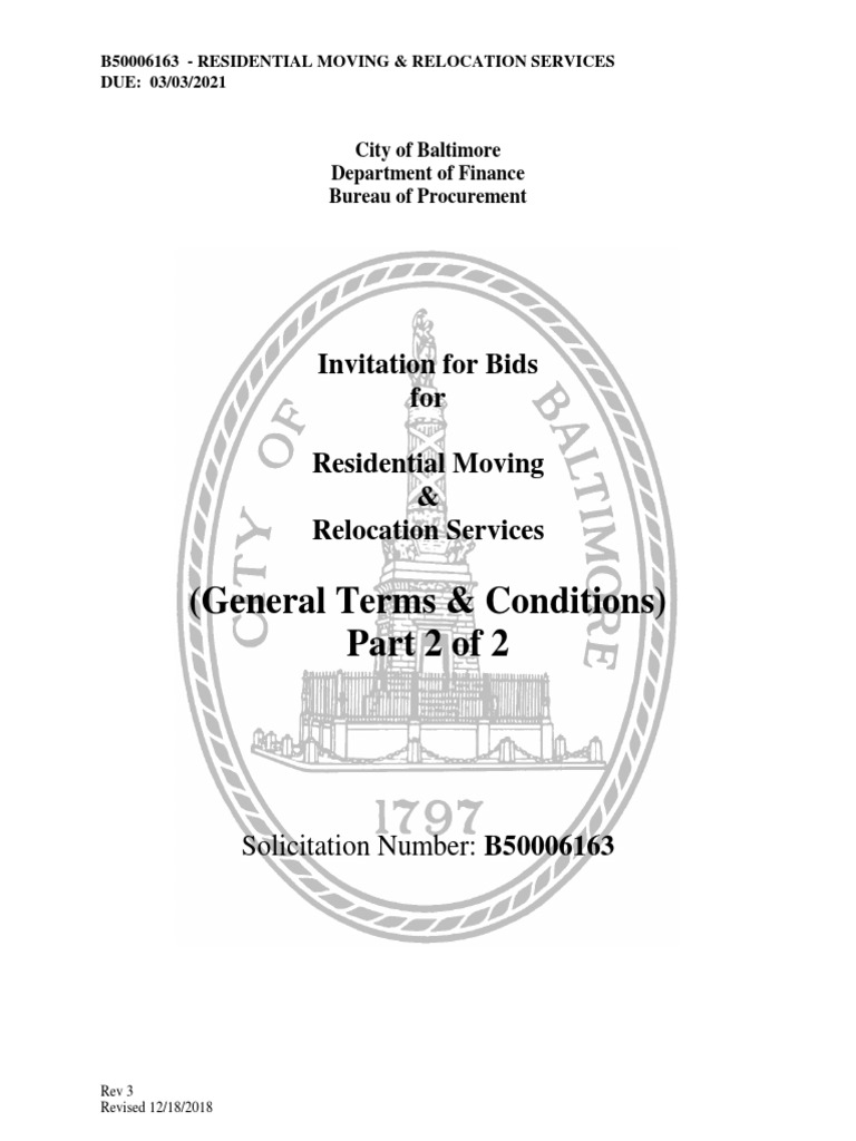 B50006163 - PART 2 of 2 - Gen Terms and Conditions Formal - Residential ... B50006163 - PART 2 of 2 - Gen Terms and Conditions Formal - Residential ...