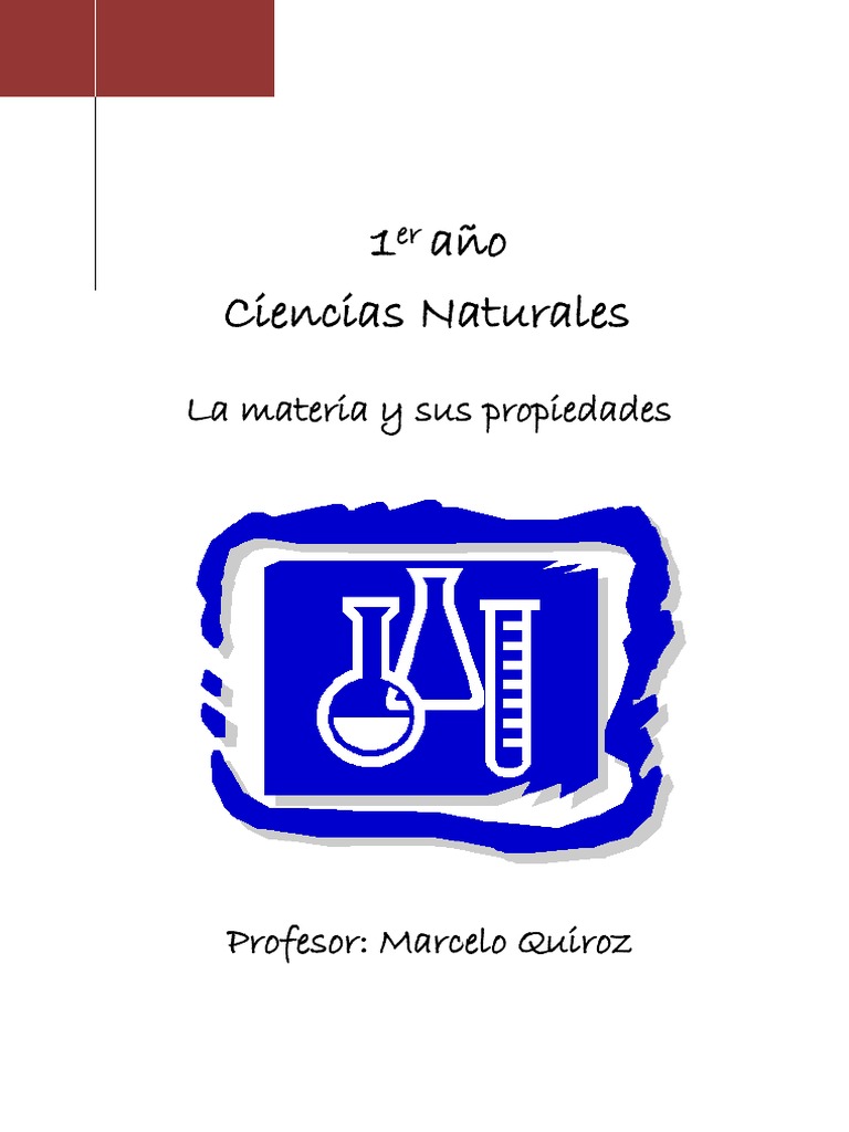 U1 - La Materia y Sus Propiedades 2017 | PDF | Solubilidad | Gases