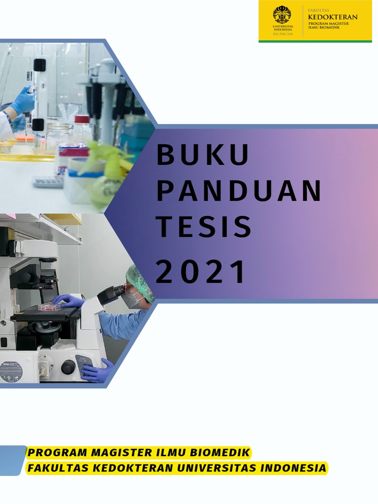 Panduan Tesis Magister Biomedik UI | PDF