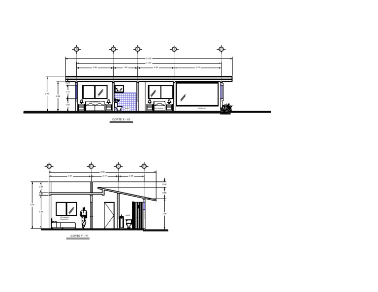Cortes de Casa Habitacion | PDF