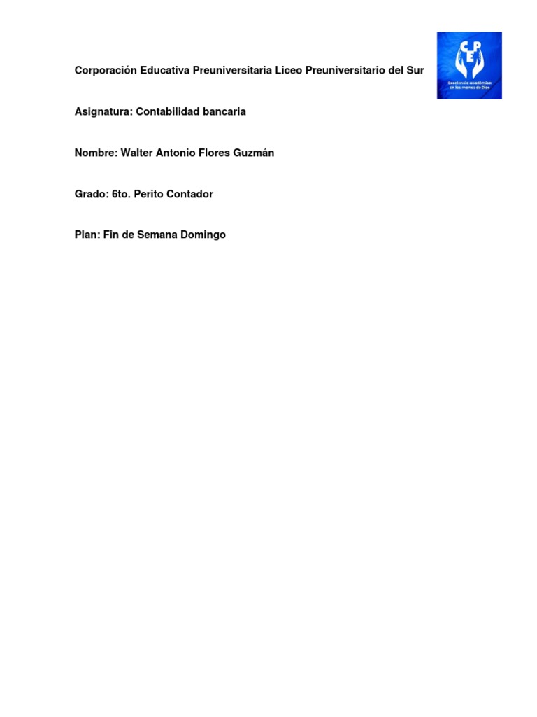 Contabilidad Bancaria Tarea #2 | PDF | Mercado de divisas | Moneda