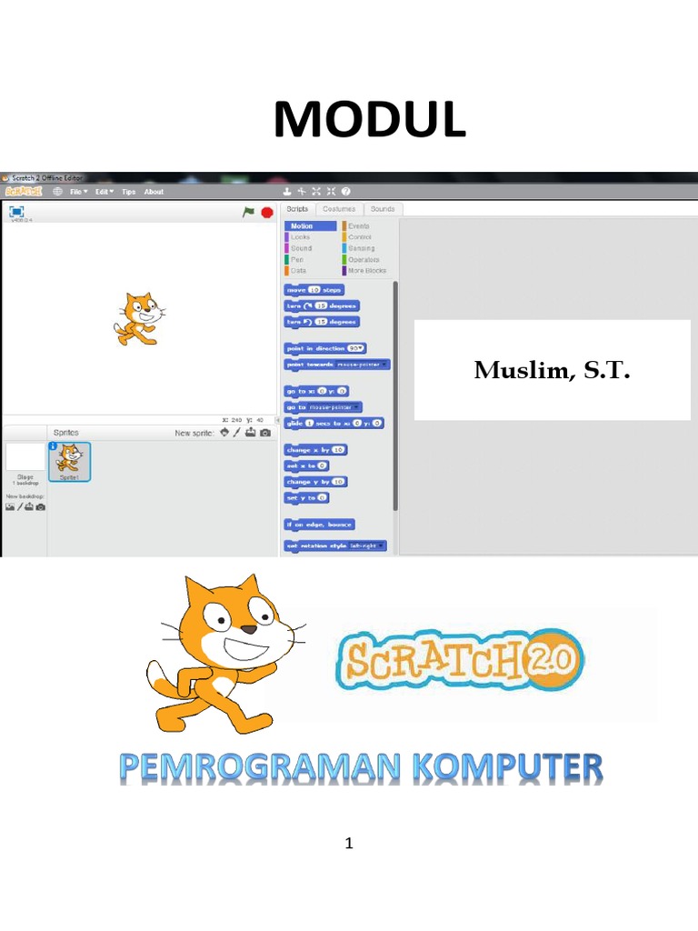 Algoritma dan Scratch untuk Pemrograman | PDF | Seni | Komputer