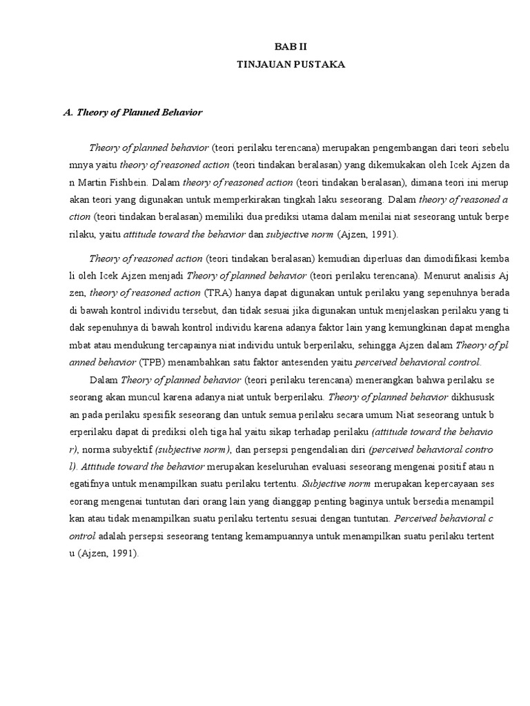 Bab Ii TPB | PDF | Karier & Perkembangan | Sains & Matematika