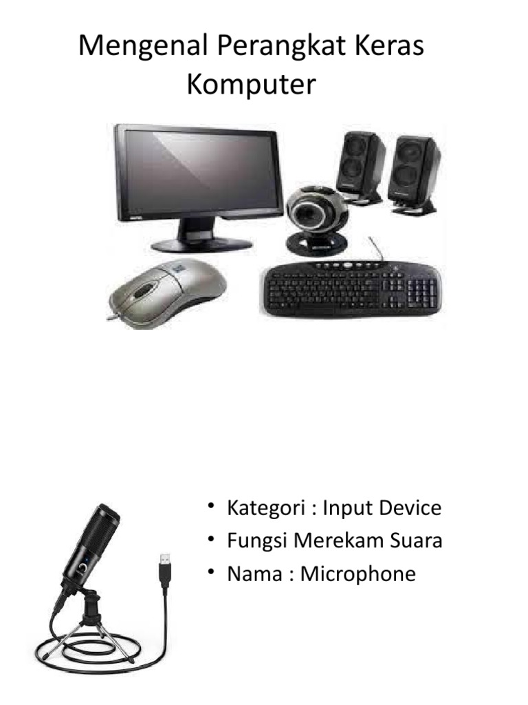 Mengenal Perangkat Keras Komputer | PDF