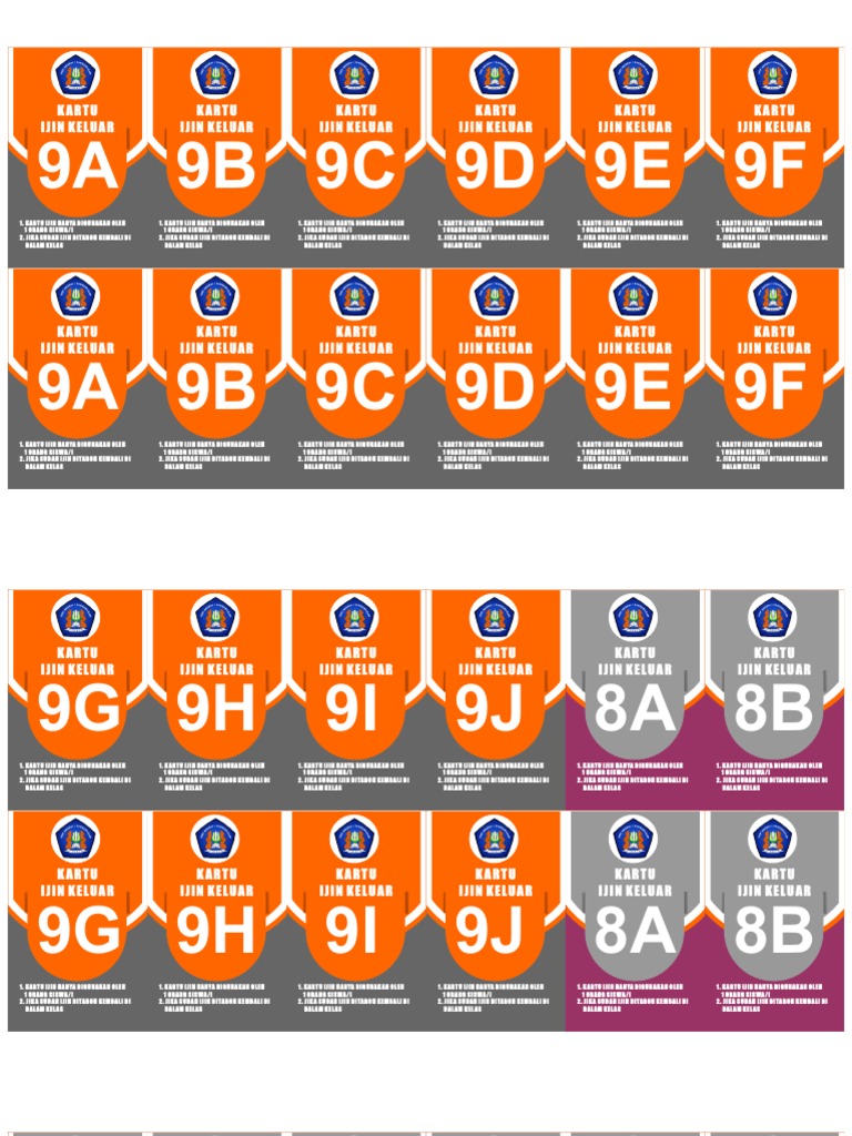 Kartu Ijin Keluar | PDF