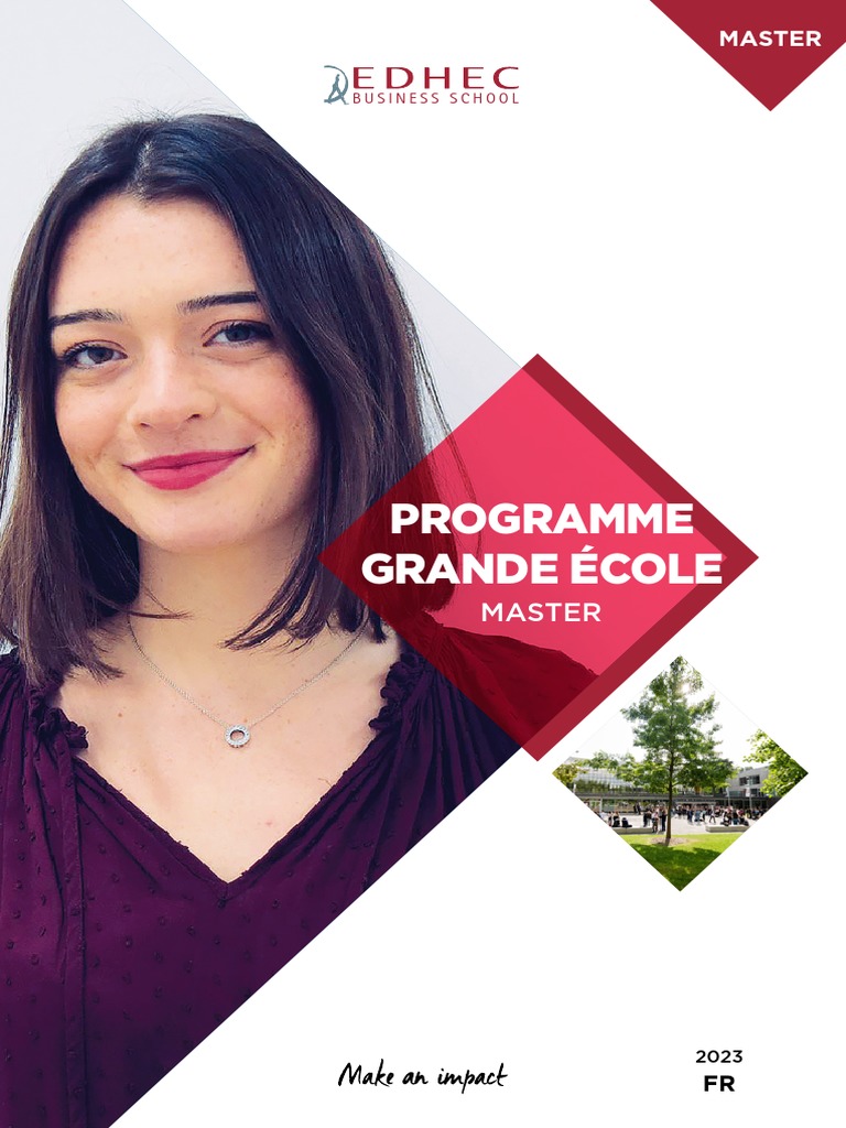 Edhec Brochure | PDF | Master (diplôme ou grade universitaire) | Business