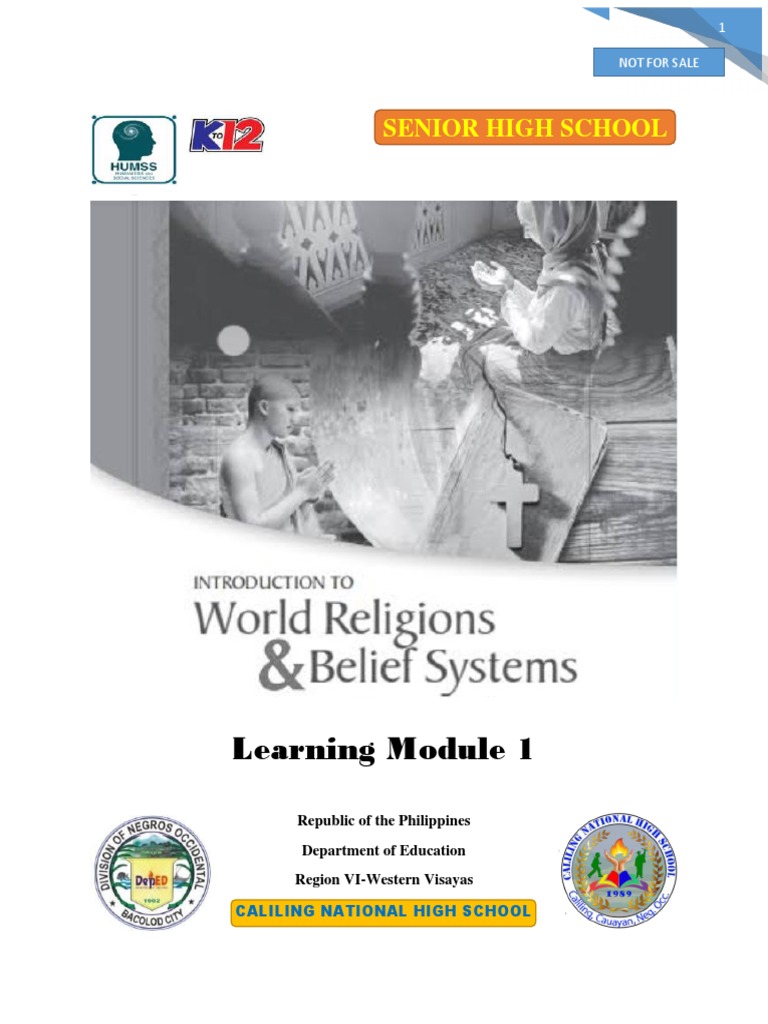 IWRBF SIMPLIFIED MODULE Week 1 | PDF | God | Monotheism