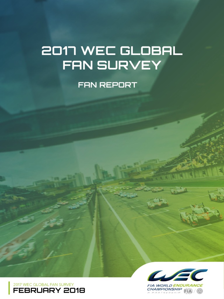 WEC Fan Report Digital Low-Res | PDF | Social Media | Popular Culture & Media Studies