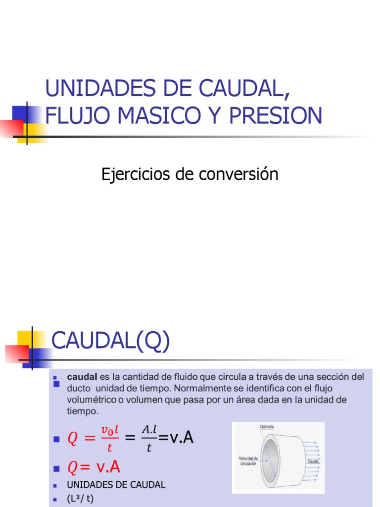 Metrologia (Caudal, Masico y Presion) | PDF