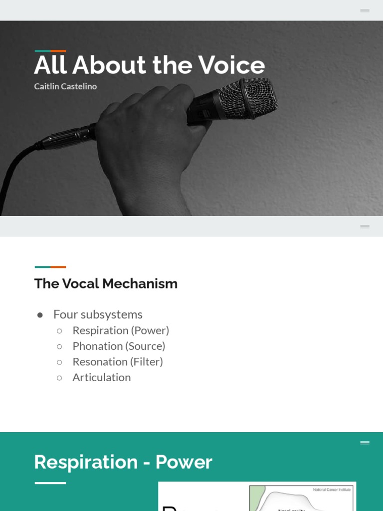Voice Anatomy2 | PDF | Human Voice | Larynx