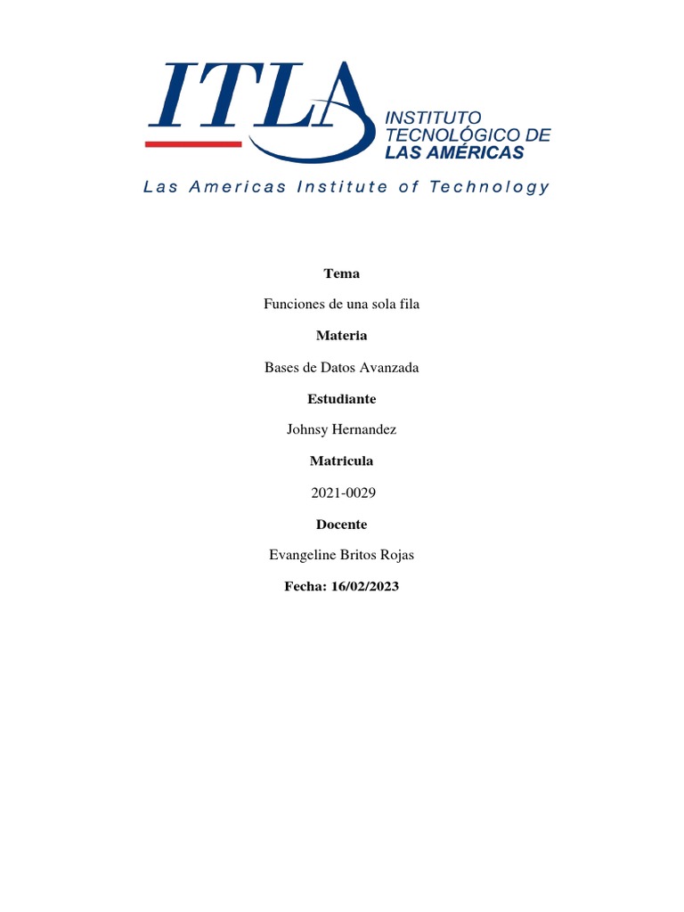 Consultas SQL para Bases de Datos Avanzadas | PDF